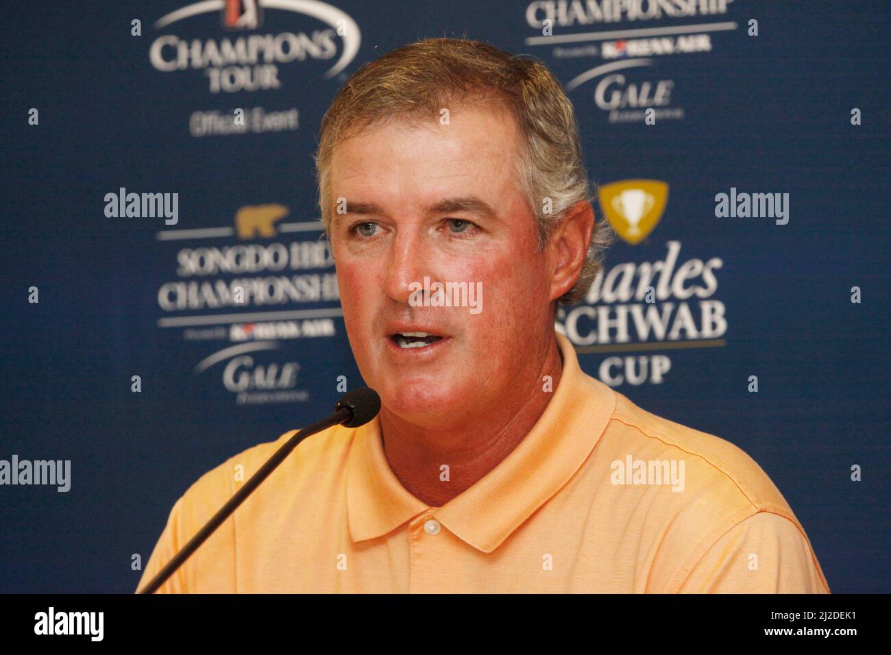 Sep 5, 2011-Incheon, South Korea-Russ Cochran attend press conference ...