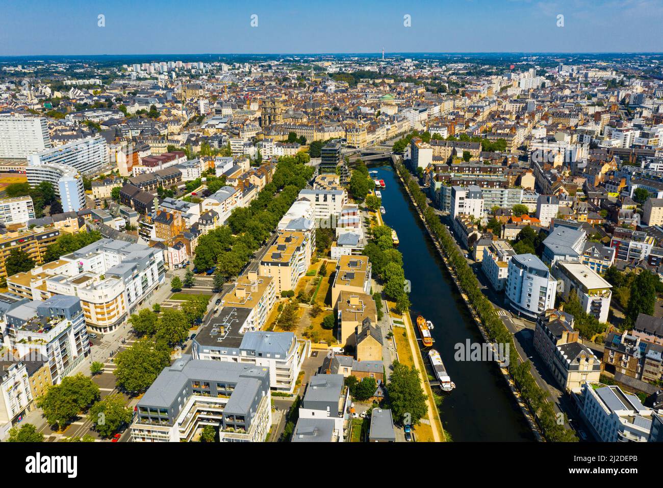 Rennes france aerial hi-res stock photography and images - Alamy