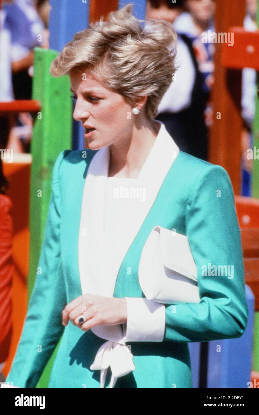 Prince and Princess of Wales, Middle East Tour November 1986. Our ...