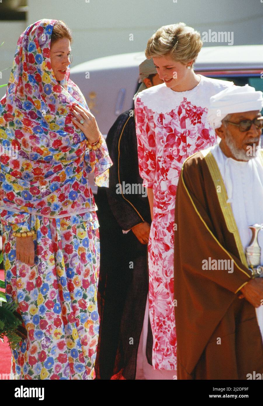 Prince and Princess of Wales, Middle East Tour November 1986. Our ...