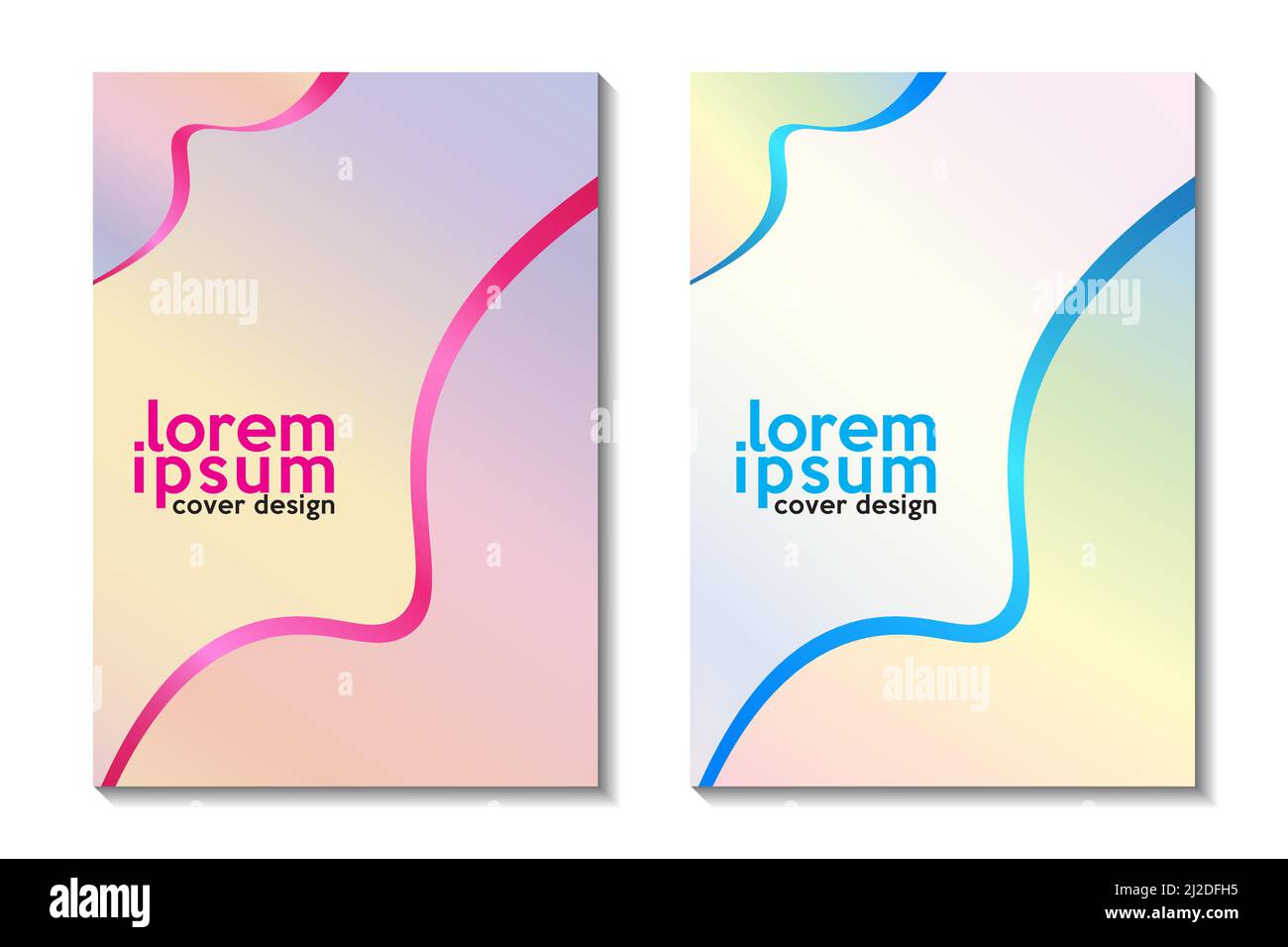 Minimal and Elegant covers design. Glossy Abstract Wave Background in ...