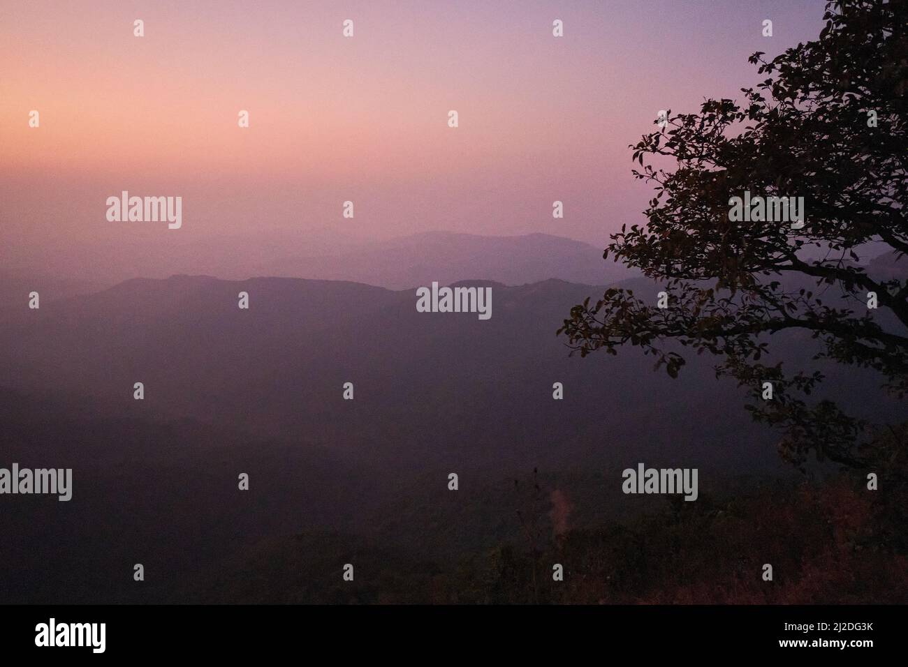 Gorgeous sunsent on the Ghat Views of Amba Ghat Highway, NH166 ...