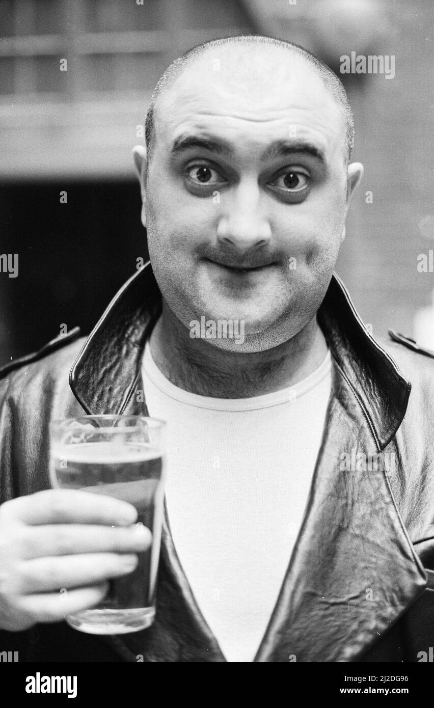 Liverpudlian comedian Alexei Sayle who stars in the BBC television ...