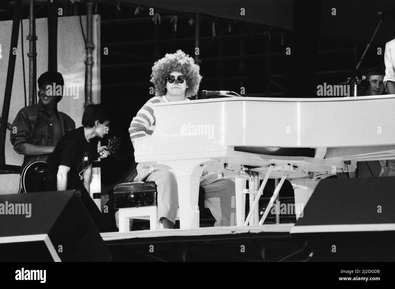 Wham. The Farewell Concert at Wembley Stadium, London England.(Picture ...