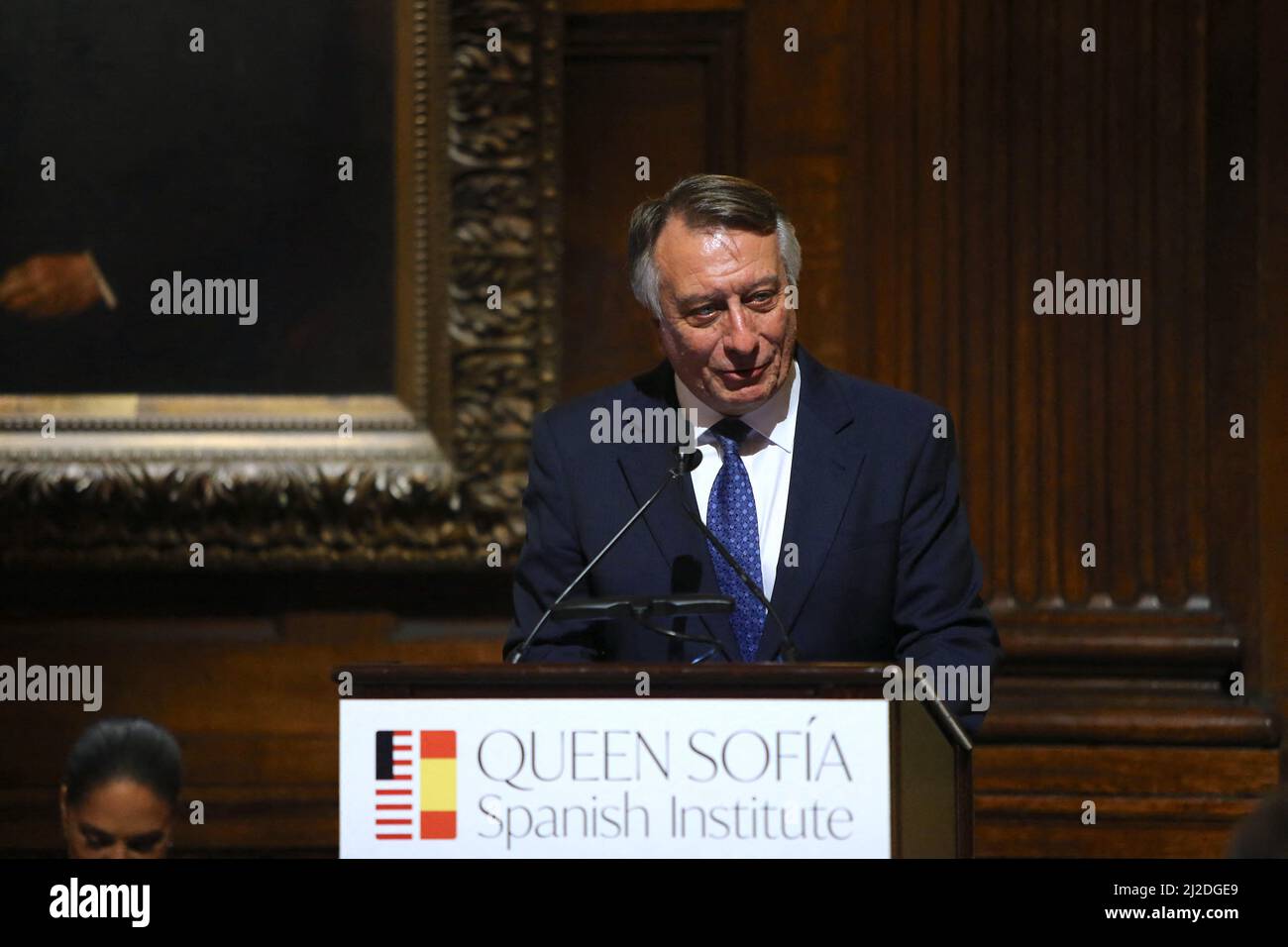 Dr. Carlos Cordon-Cardo speaks during the Sophia Awards of Excellence ...