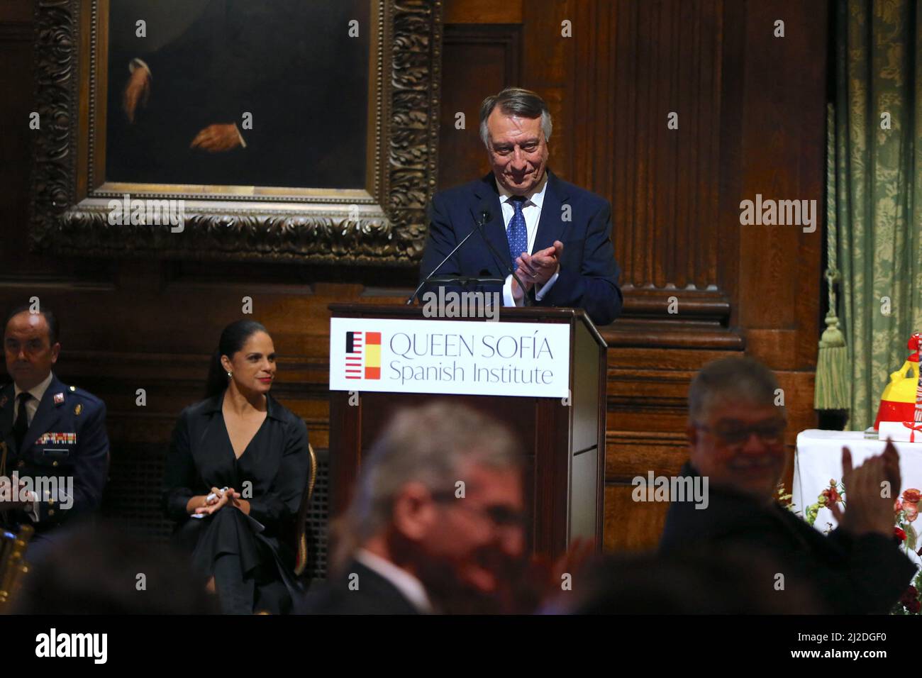 Dr. Carlos Cordon-Cardo speaks during the Sophia Awards of Excellence ...