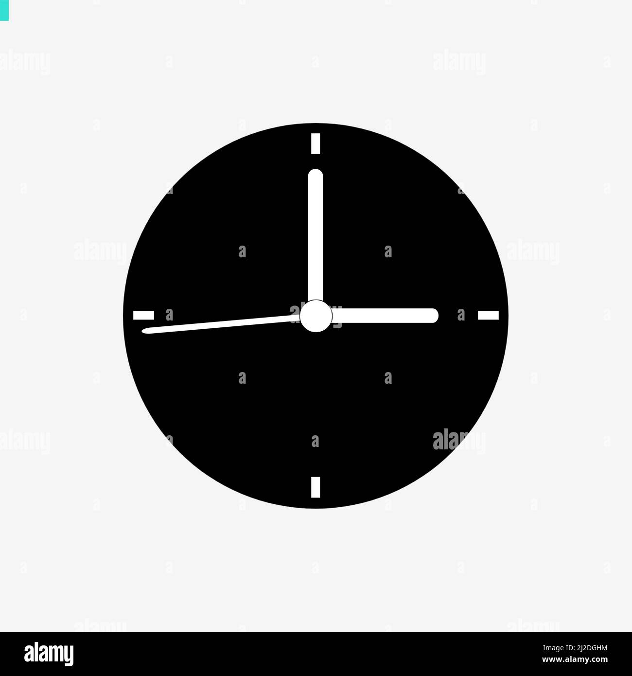 Stopwatch icon sign round symbol hi-res stock photography and images ...