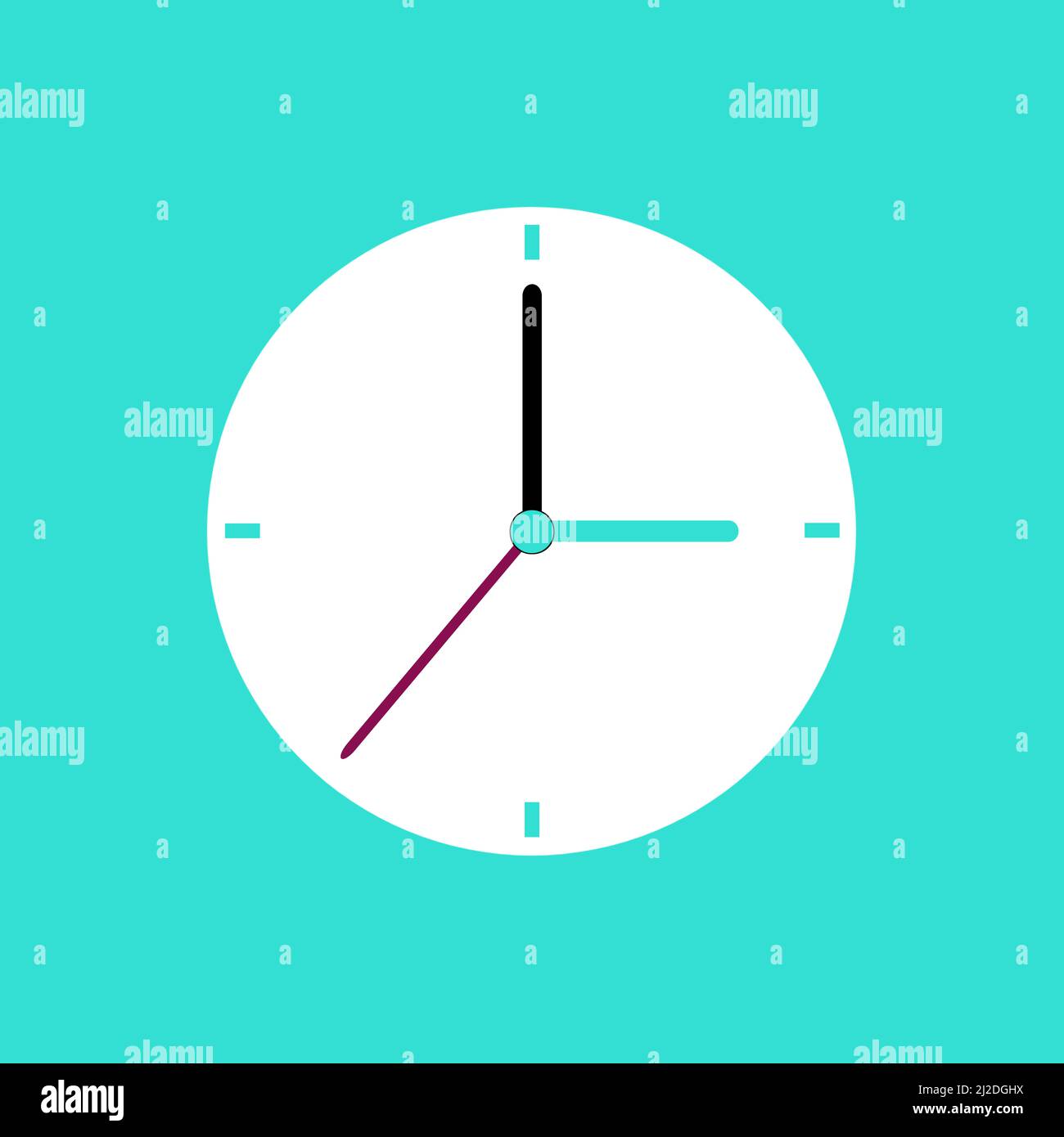 Round clock face stopwatch hi-res stock photography and images - Alamy
