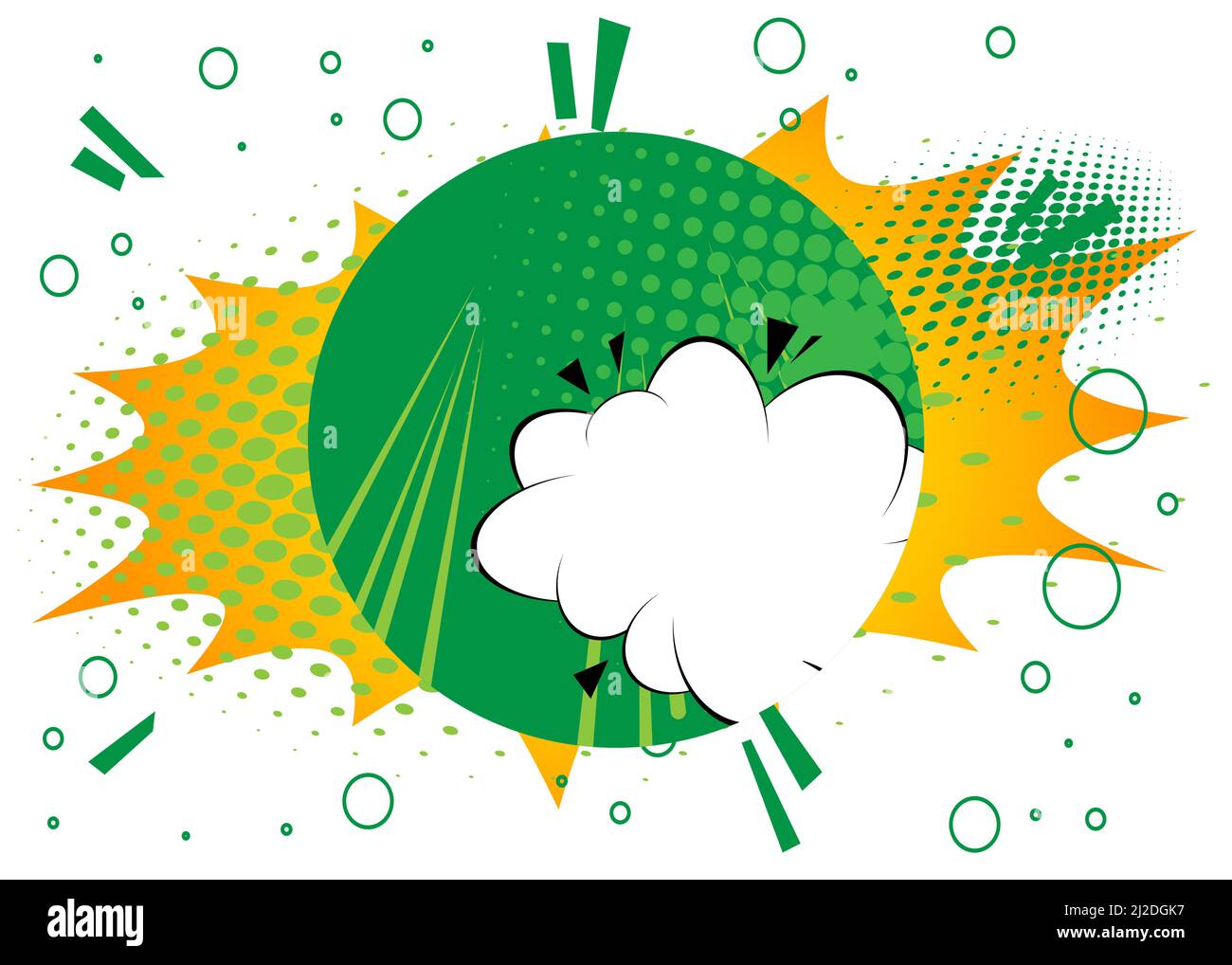 Abstract Comics Background. Poster, banner, flyer, cover. Comic book ...