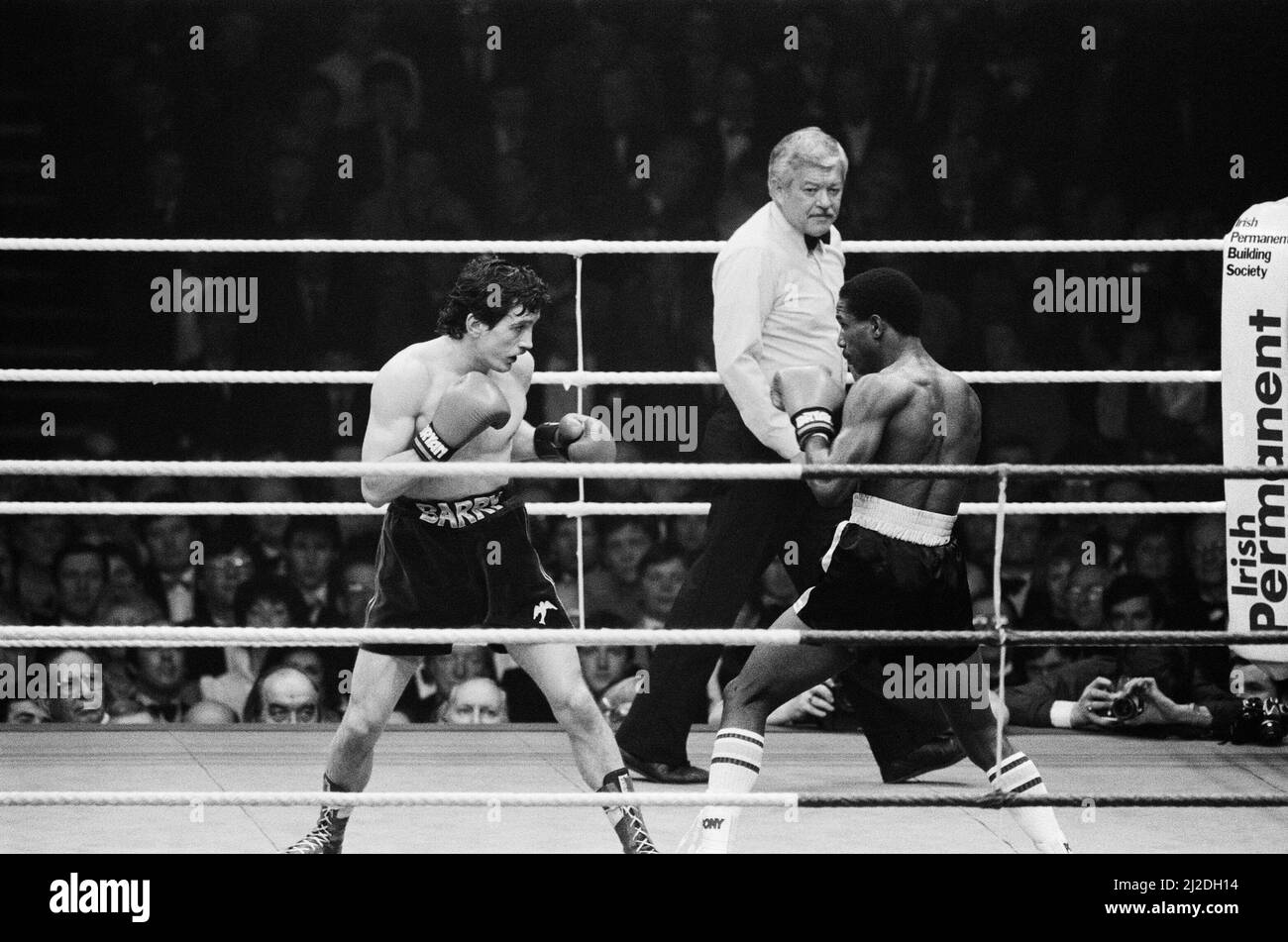 Barry McGuigan's second defence of his WBA title against Danilo Cabrera ...