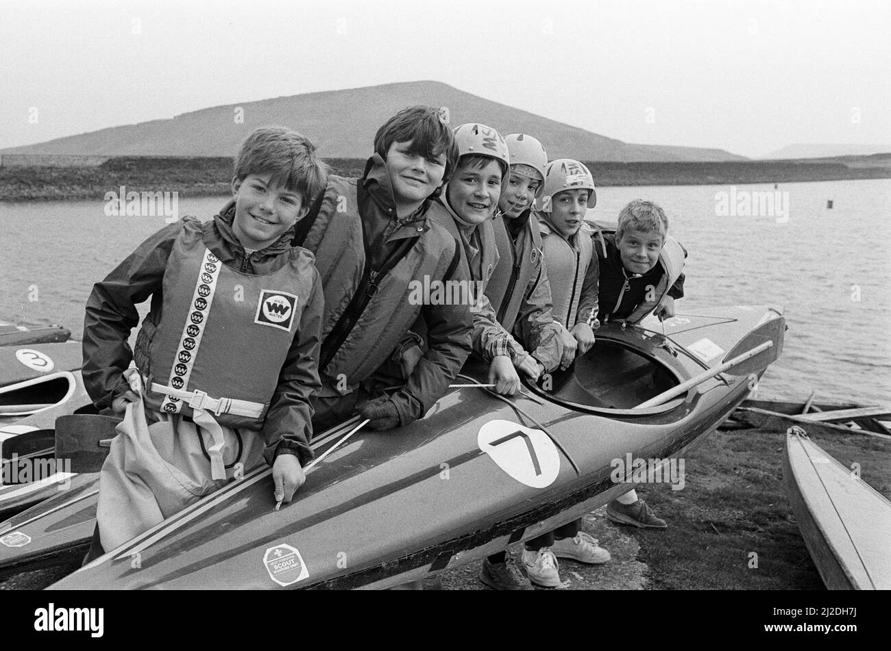 Ready to launch... Scouts from 10 troupes in the Huddersfield south ...