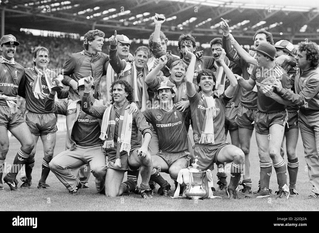 Liverpool 3-1 Everton, FA Cup Final 1986, Wembley Stadium, Saturday ...