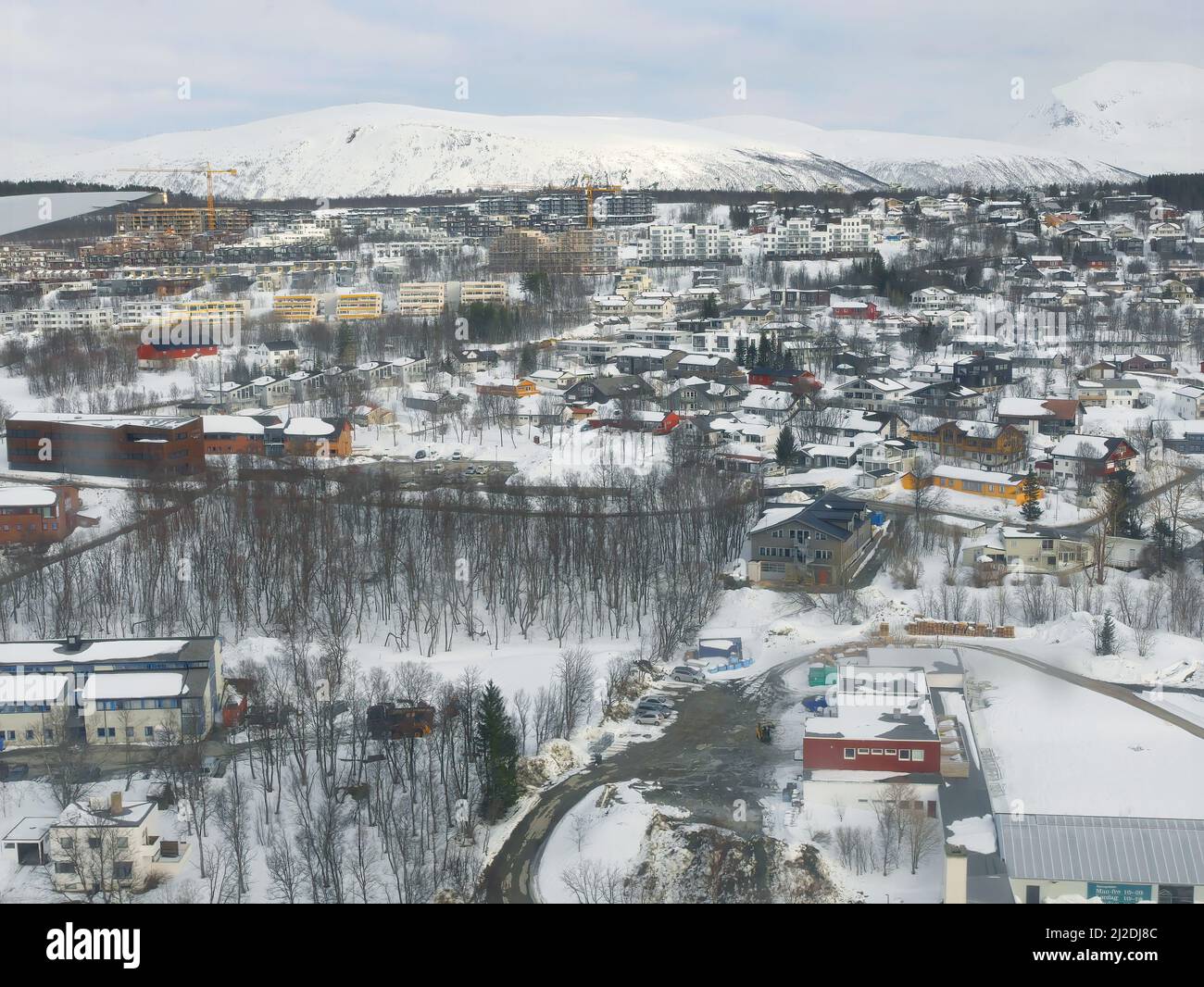 Lapland aerial view hi-res stock photography and images - Alamy