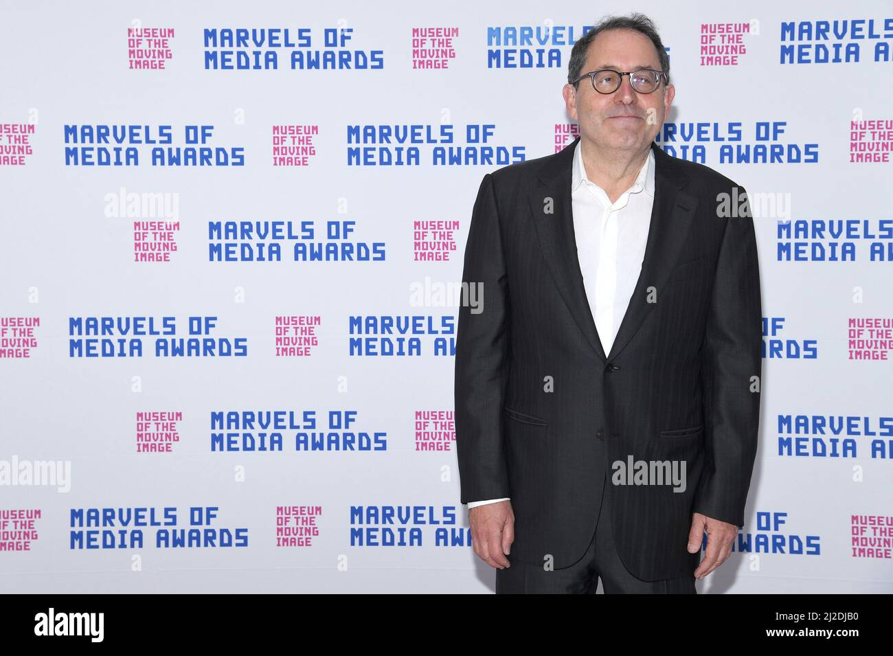 Michael Barker attends the 2022 Marvels Of Media Awards at Museum of ...