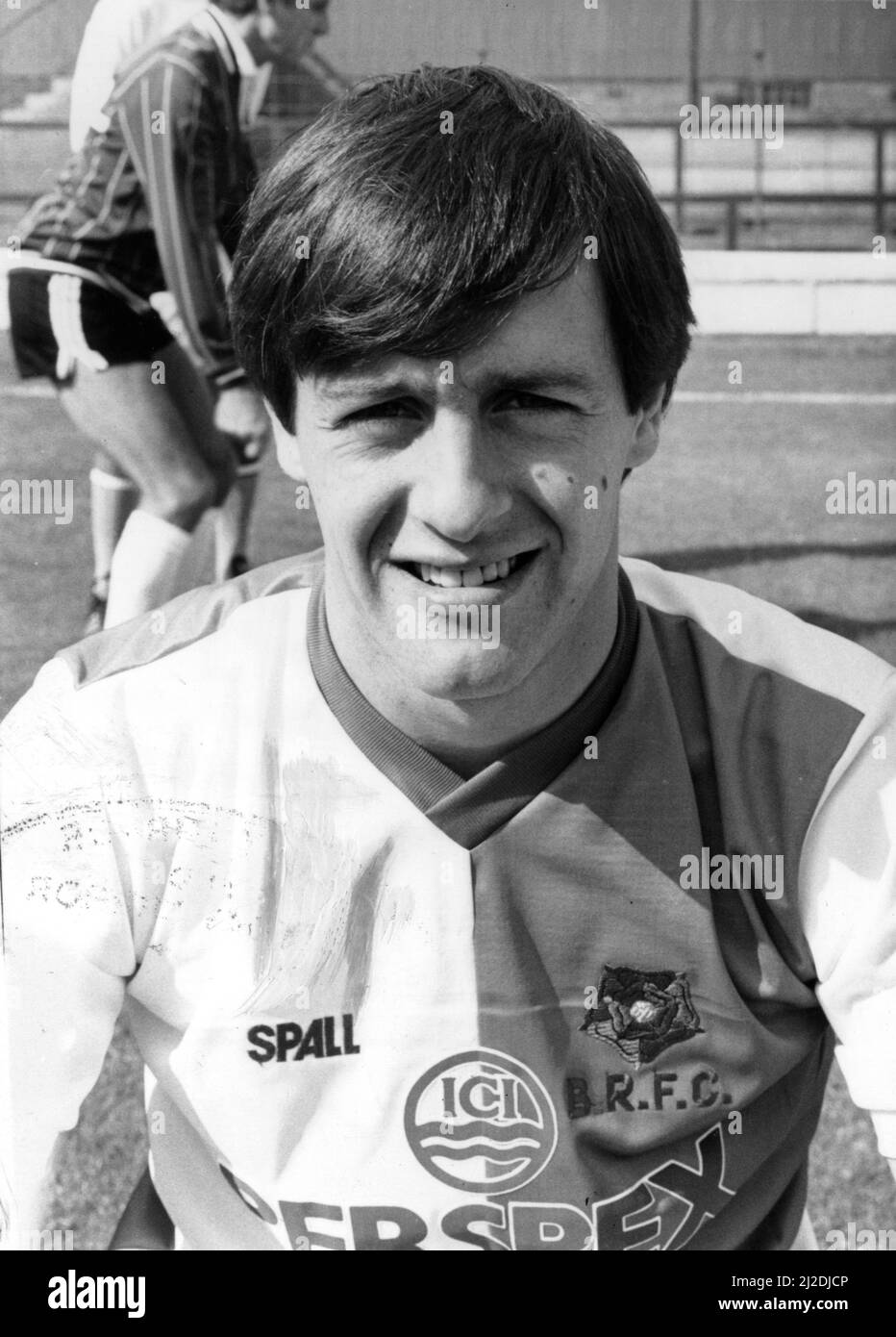 Blackburn rovers player Black and White Stock Photos & Images - Alamy