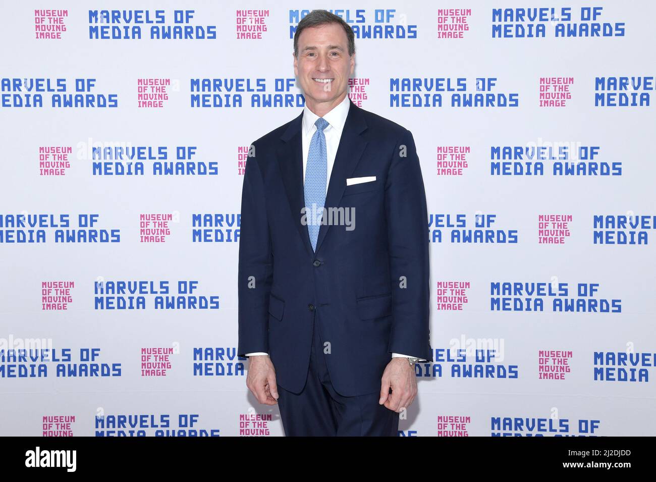 Ivan Lustig attends the 2022 Marvels Of Media Awards at Museum of the ...