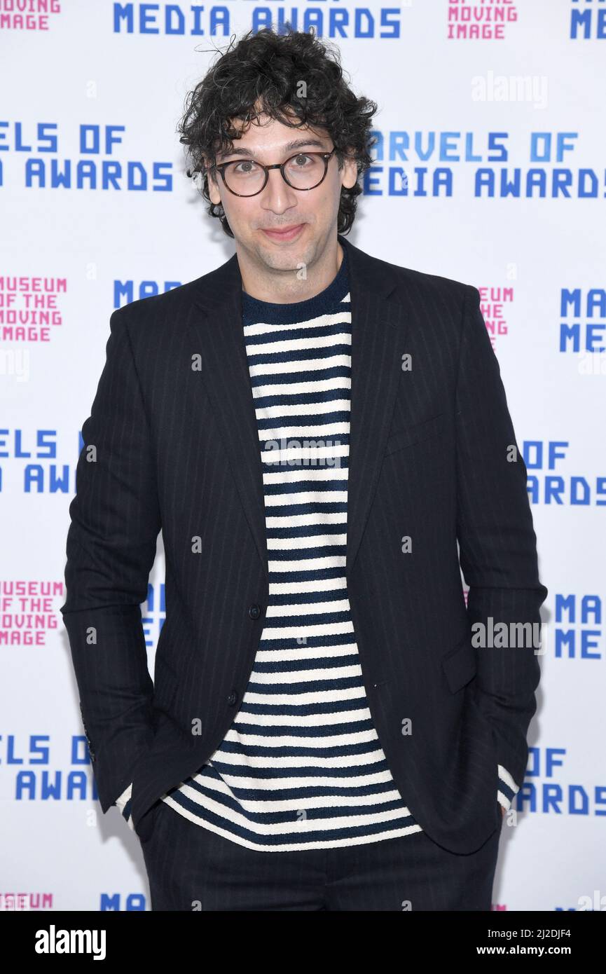 Rick Glassman attends the 2022 Marvels Of Media Awards at Museum of the ...
