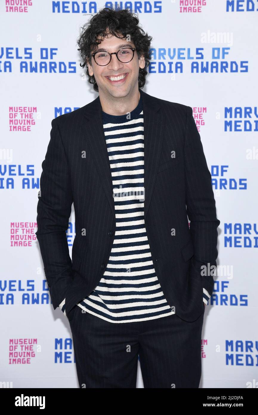 Rick Glassman attends the 2022 Marvels Of Media Awards at Museum of the ...