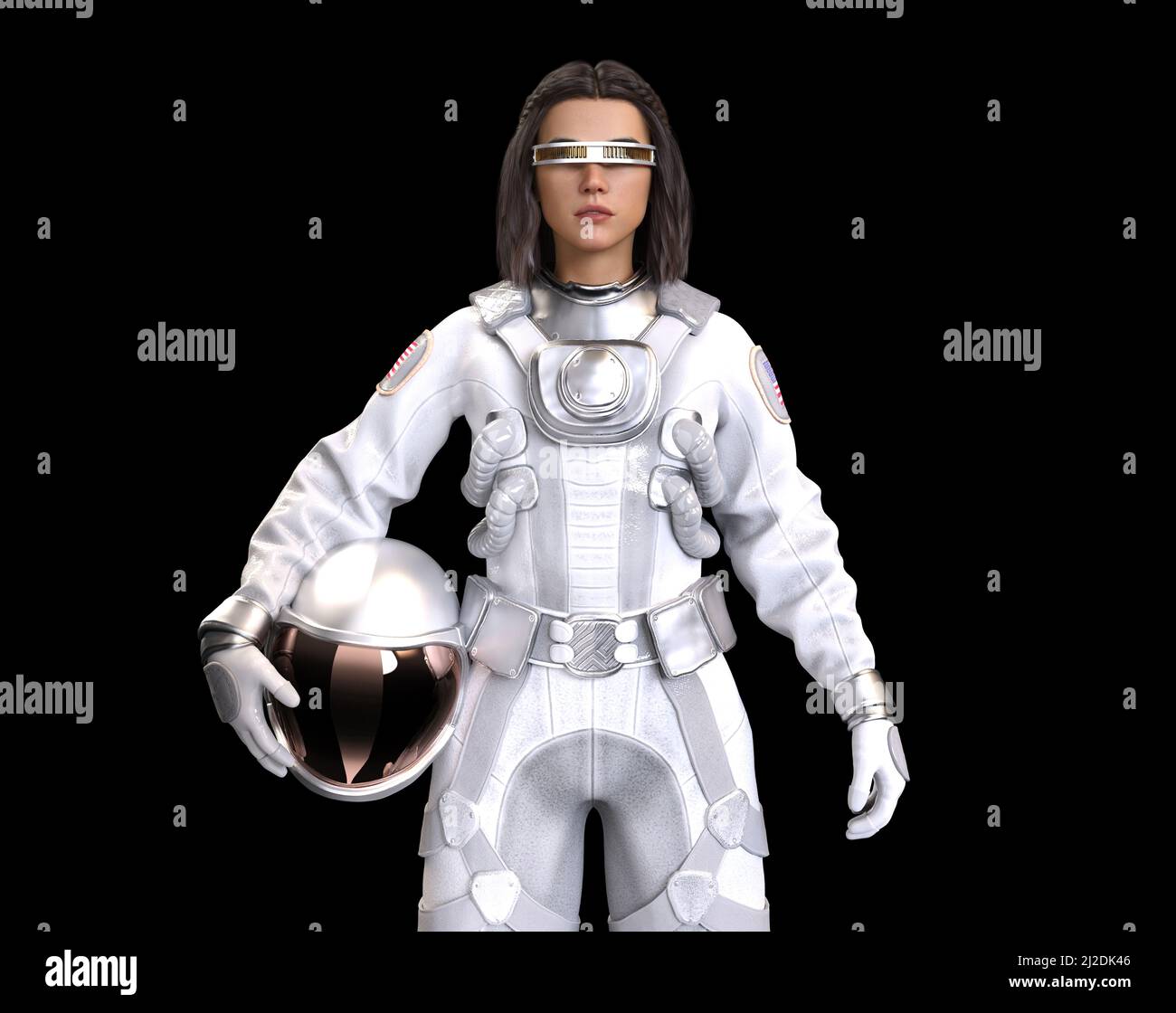 3d computer generated female robot hi-res stock photography and images ...