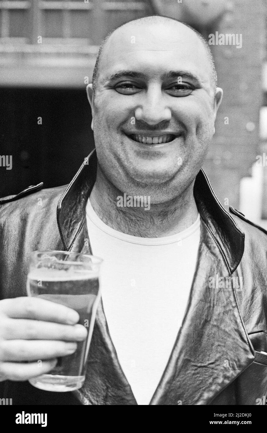 Liverpudlian comedian Alexei Sayle who stars in the BBC television ...