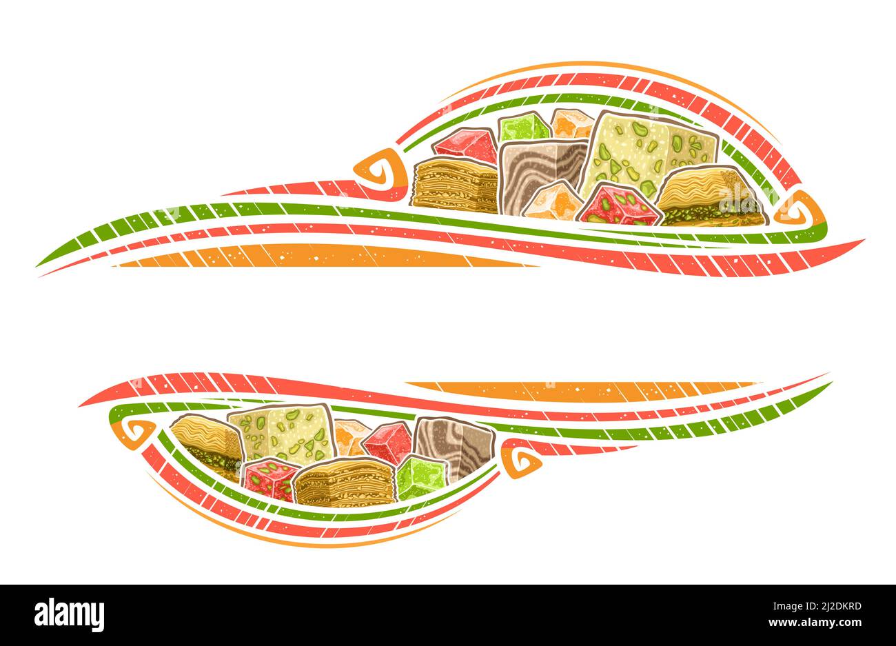 Turkish sweets shop Stock Vector Images - Alamy