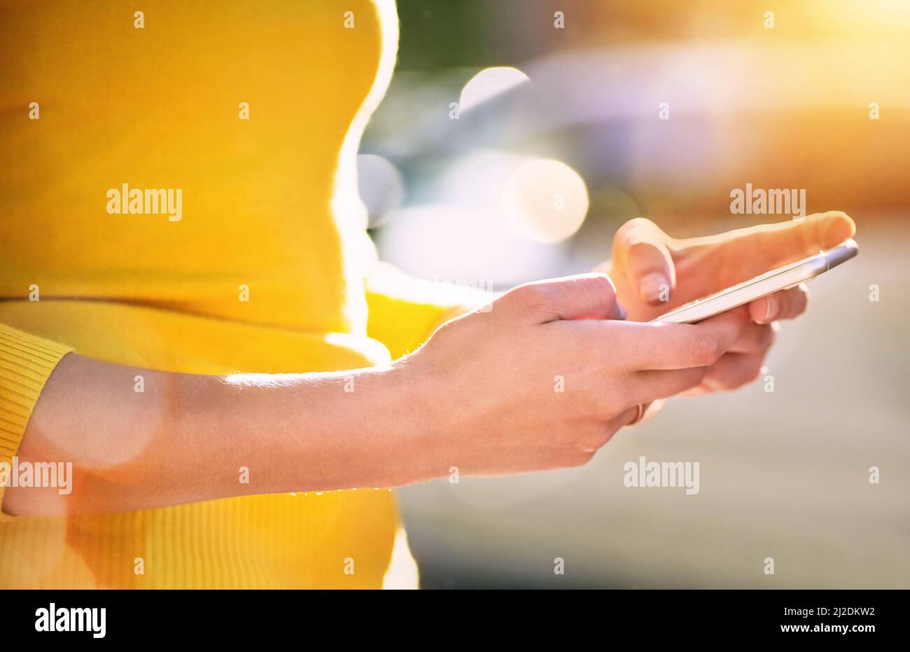 Get your message across with smart technology. Cropped shot of an ...