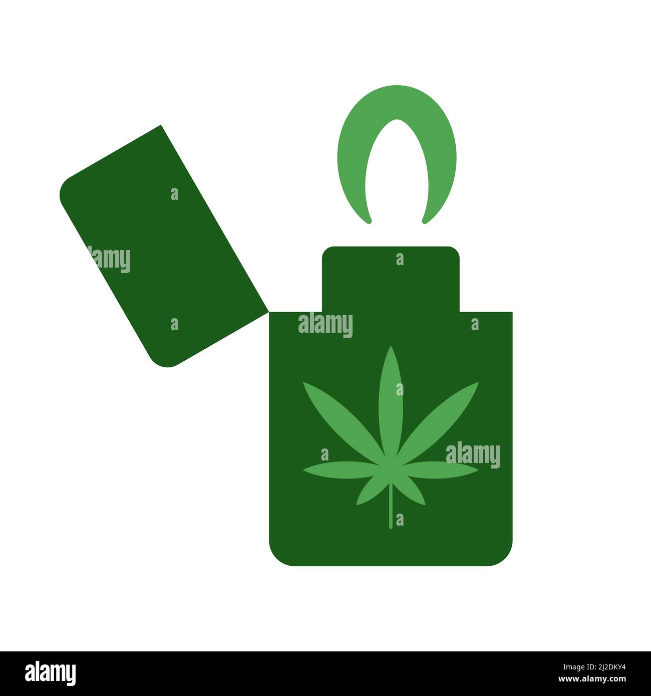 Weed lighter Stock Vector Images - Alamy