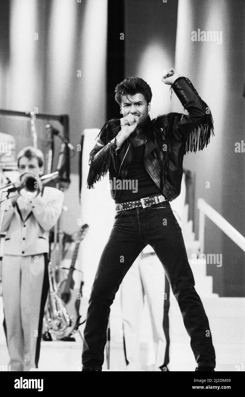 George michael wham 1980's hi-res stock photography and images - Alamy