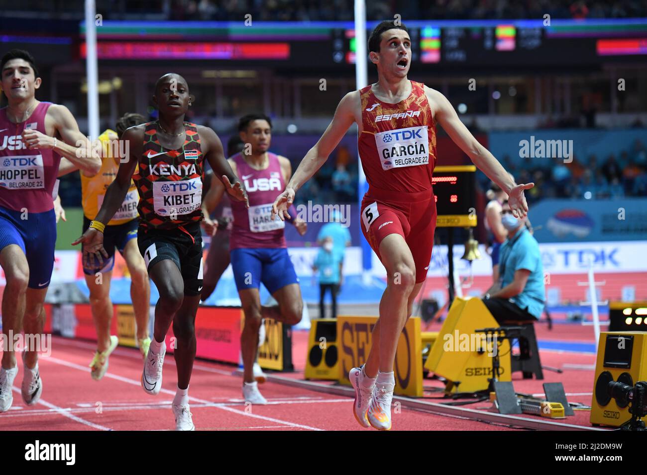 Gabbi Cunningham (USA) places third in the women's 60m hurdles in 7.87 ...