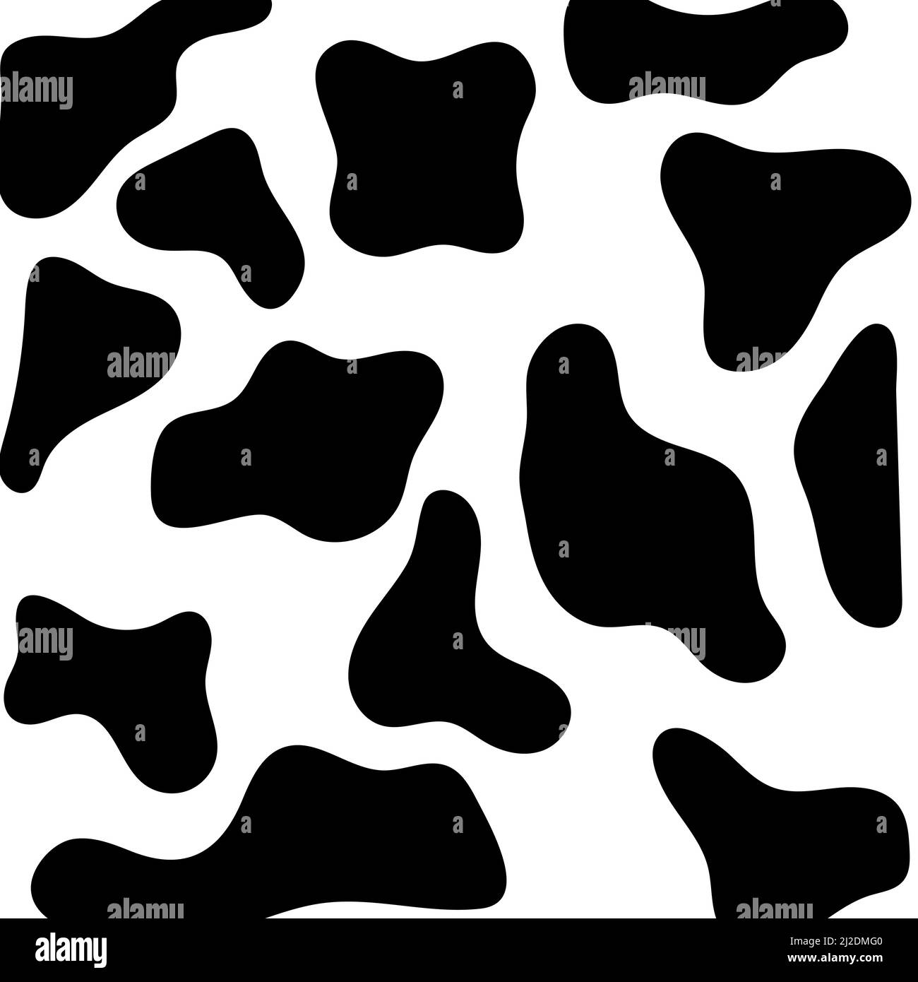 Cow animal skin background vector design Stock Vector Image & Art - Alamy