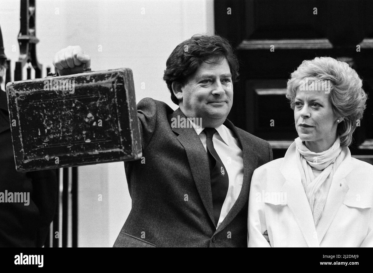 Chancellor nigel lawson wife therese hi-res stock photography and ...