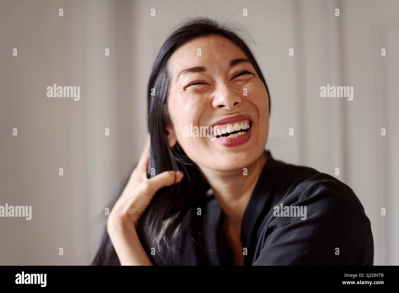 America author Katie Kitamura photographed in Stockholm, Sweden, March ...