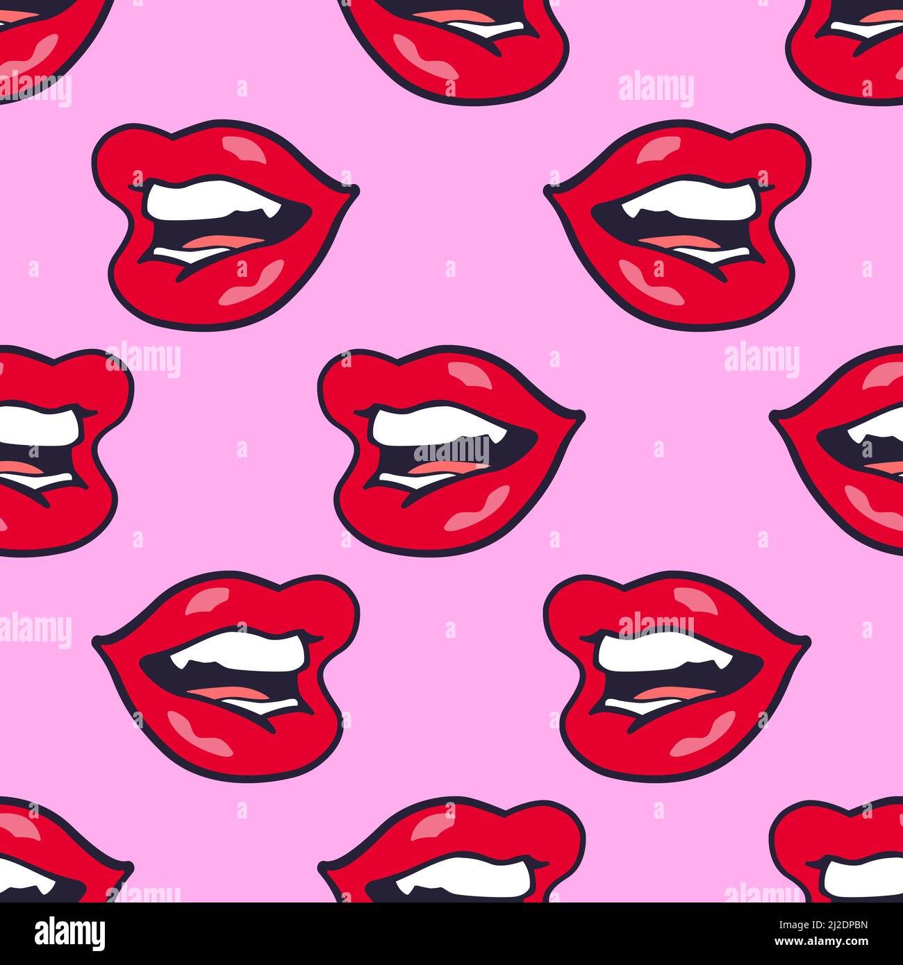 Lips Pop Art Background at Heidi Tan blog
