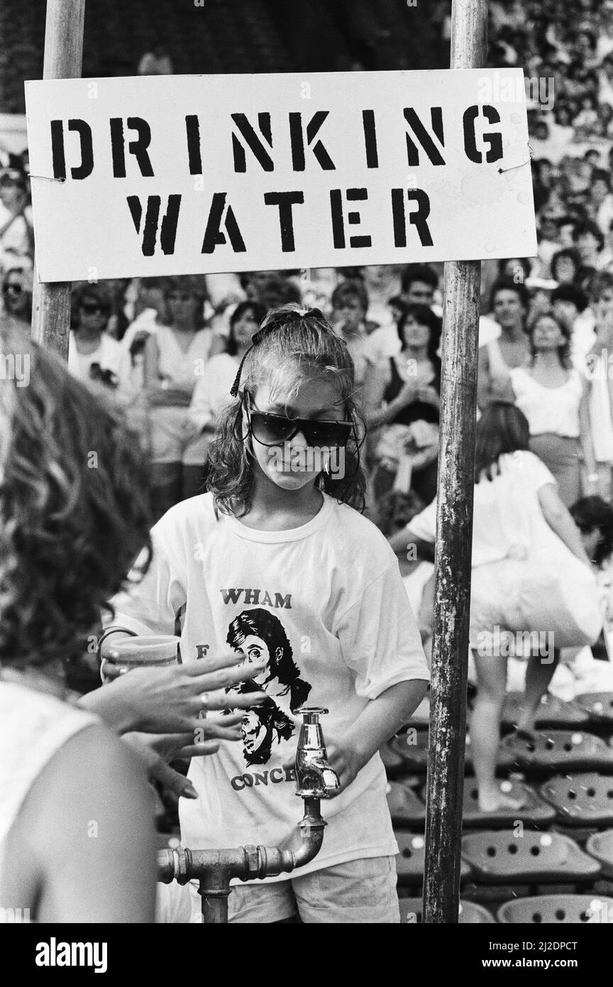 Wham. The Farewell Concert at Wembley Stadium, London England(Picture ...
