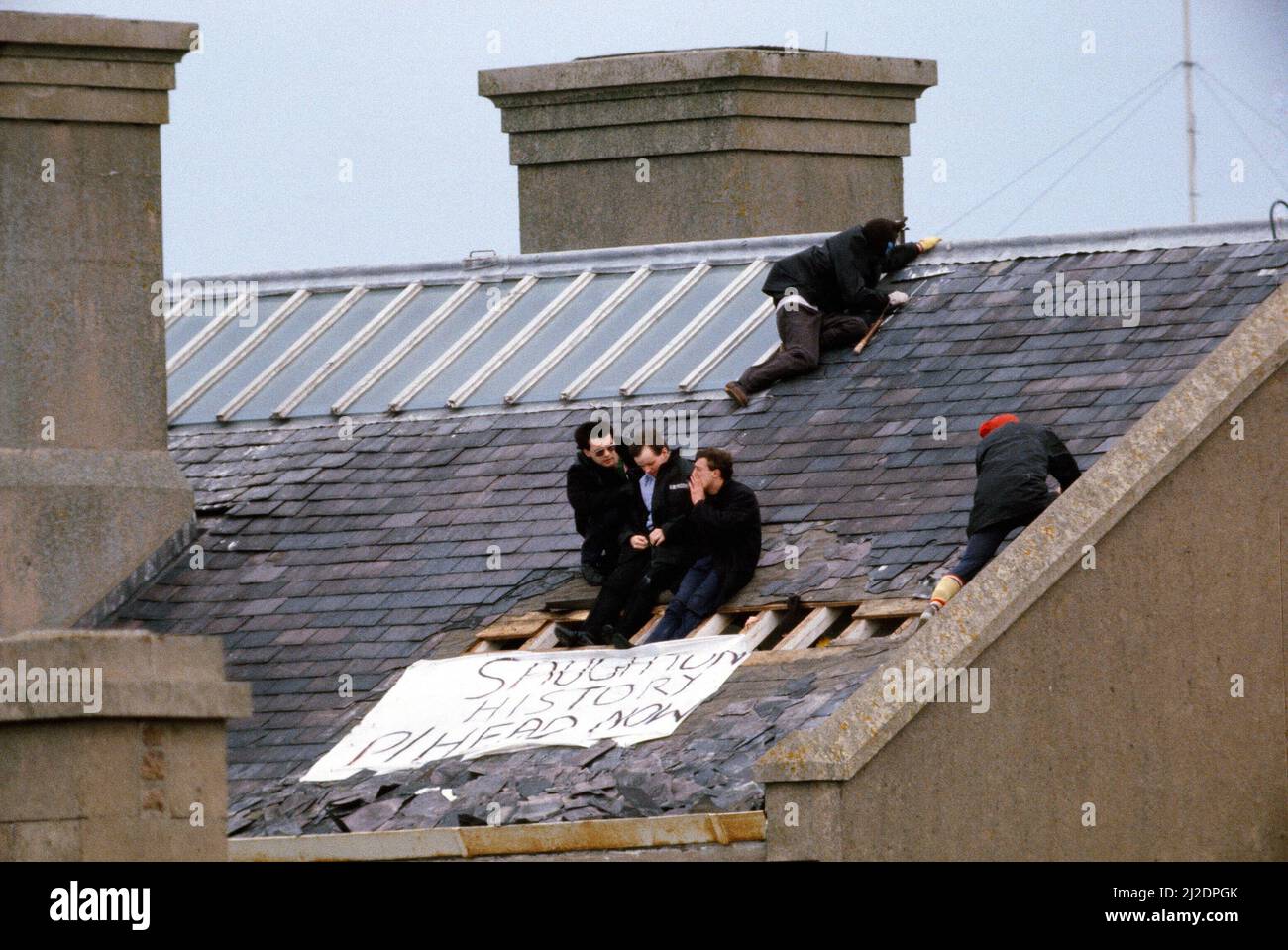 Peterhead prison riot hi-res stock photography and images - Alamy