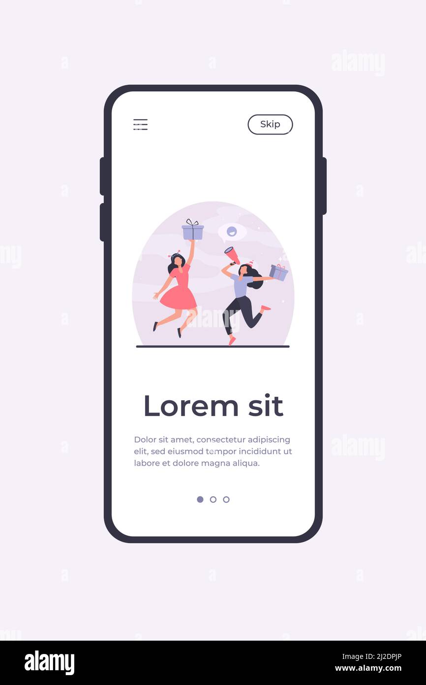 Jumping gifts Stock Vector Images - Alamy