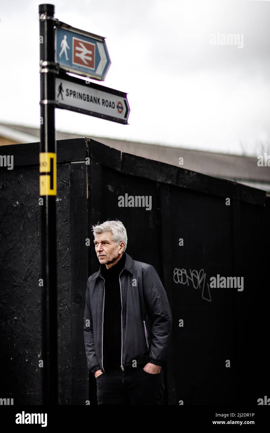 Norwegian author Karl Ove Knausgard photographed in London, UK ...