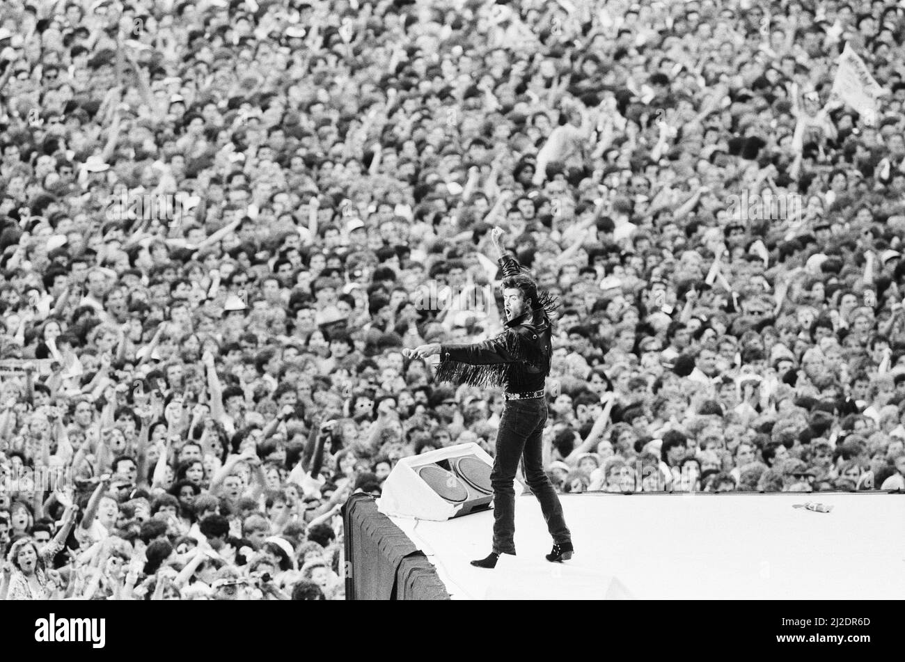 Wham. The Farewell Concert at Wembley Stadium, London England(Picture ...