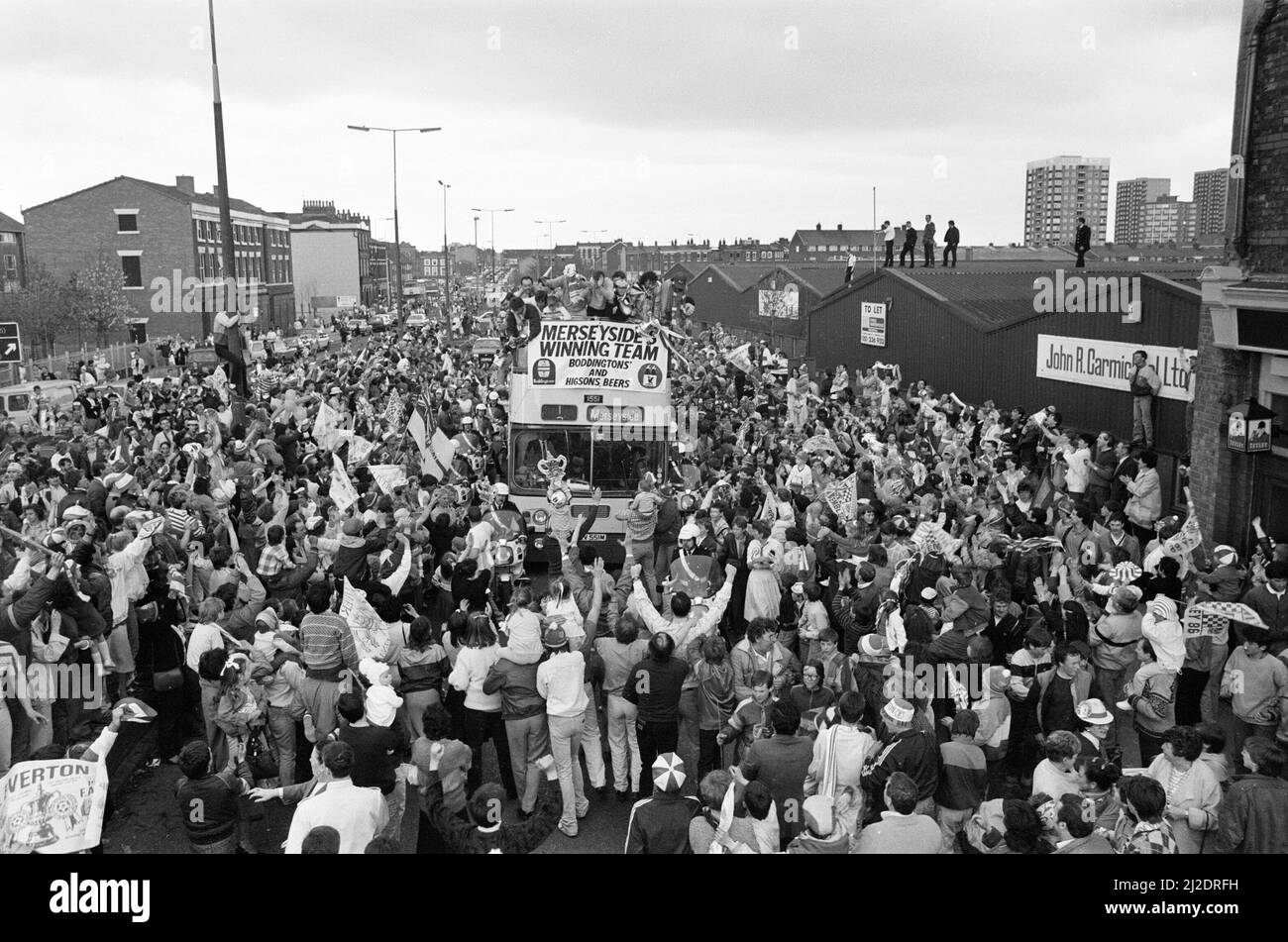 Liverpool FC, Homecoming Victory Parade after winning the FA Cup, and ...