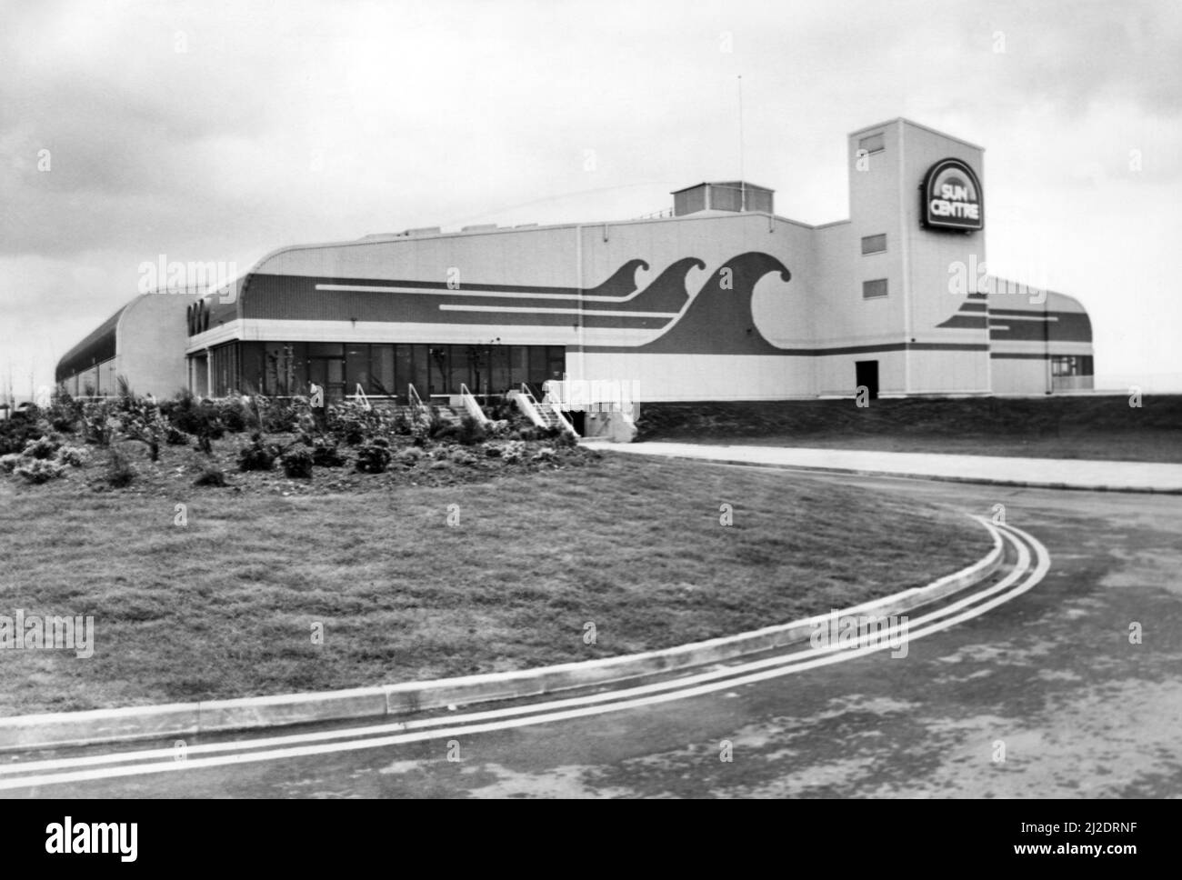 Leisure centre swimming Black and White Stock Photos & Images - Alamy