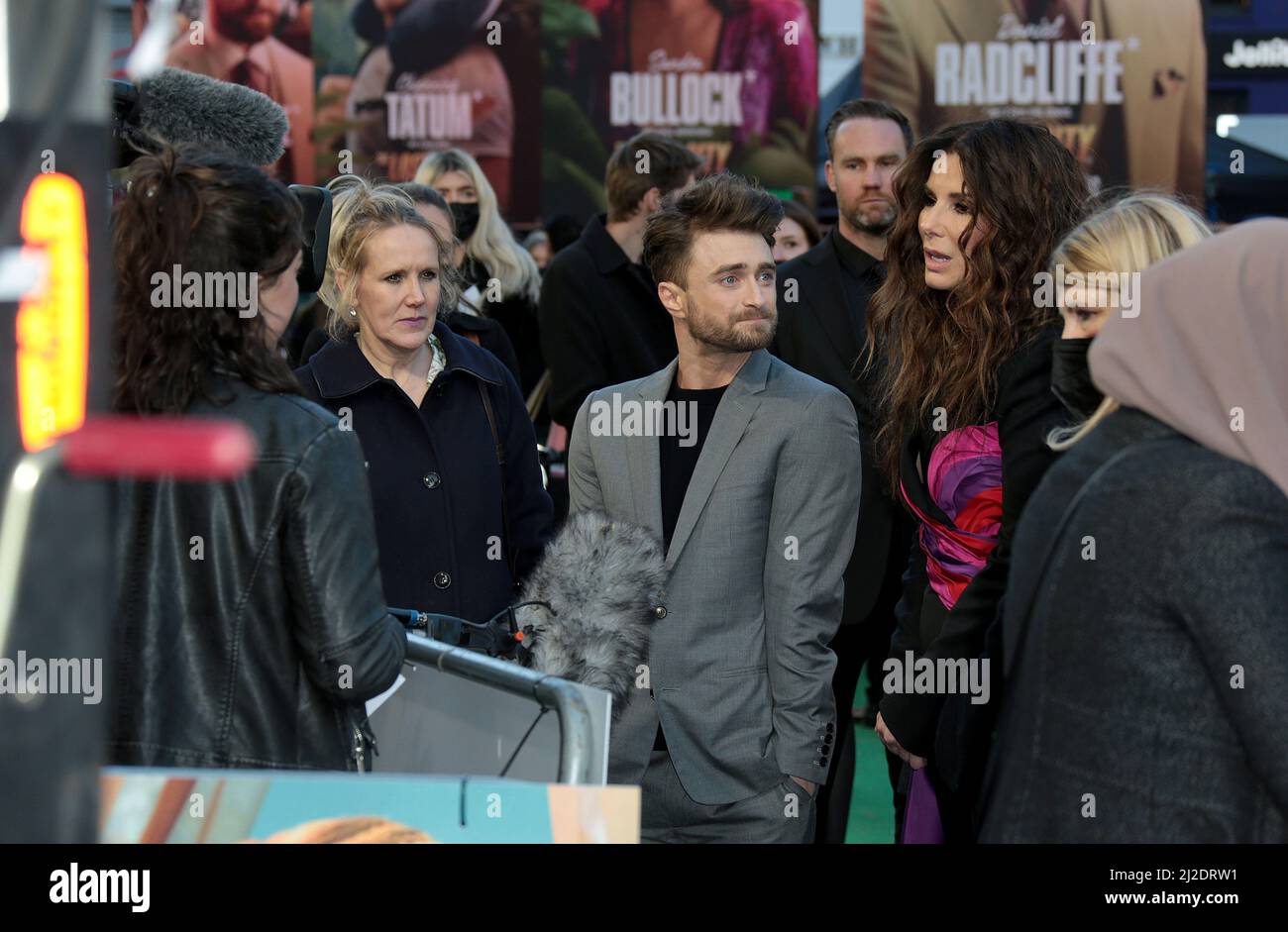 Mar 31, 2022 - London, England, UK - Daniel Radcliffe and Sandra ...