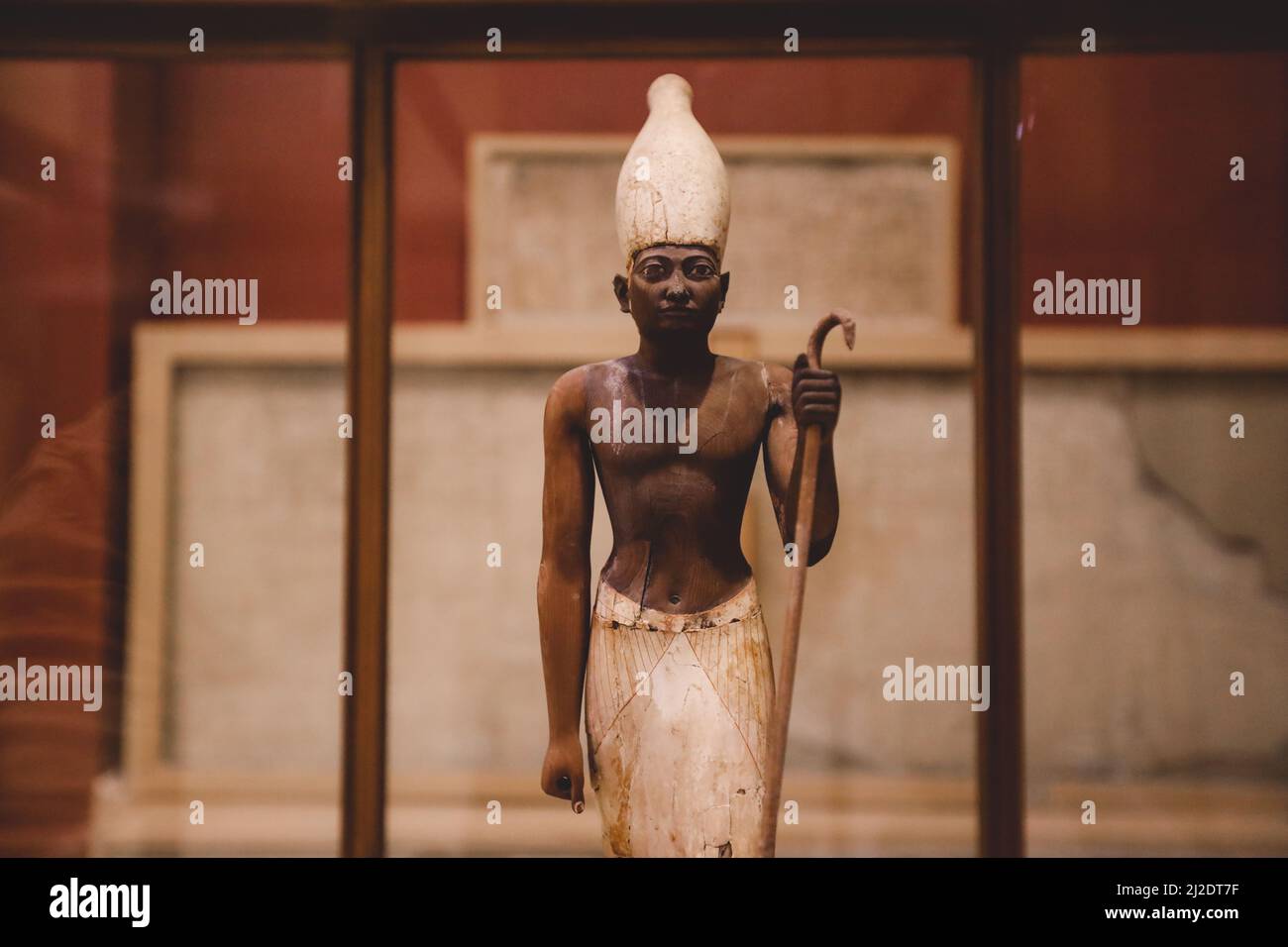 Small Stone Ancient Egyptian figurines and statues in the Cairo ...