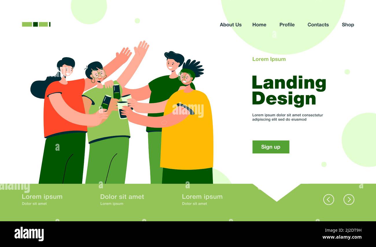 Funny guy having fun Stock Vector Images - Alamy