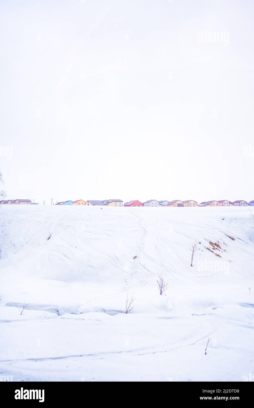 Siberia cold house hi-res stock photography and images - Alamy