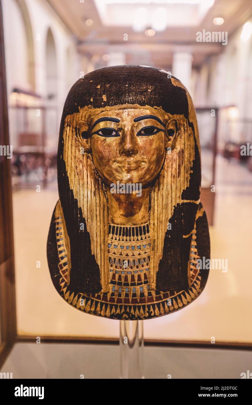 Egyptian Masks In Museums The Function Of A Mummy Mask | Egypt At The