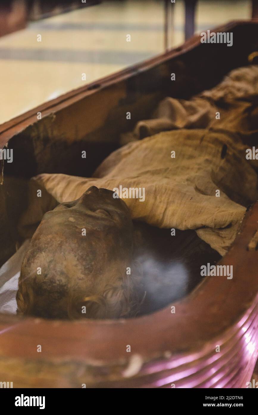 Royal mummies hall cairo hi-res stock photography and images - Alamy