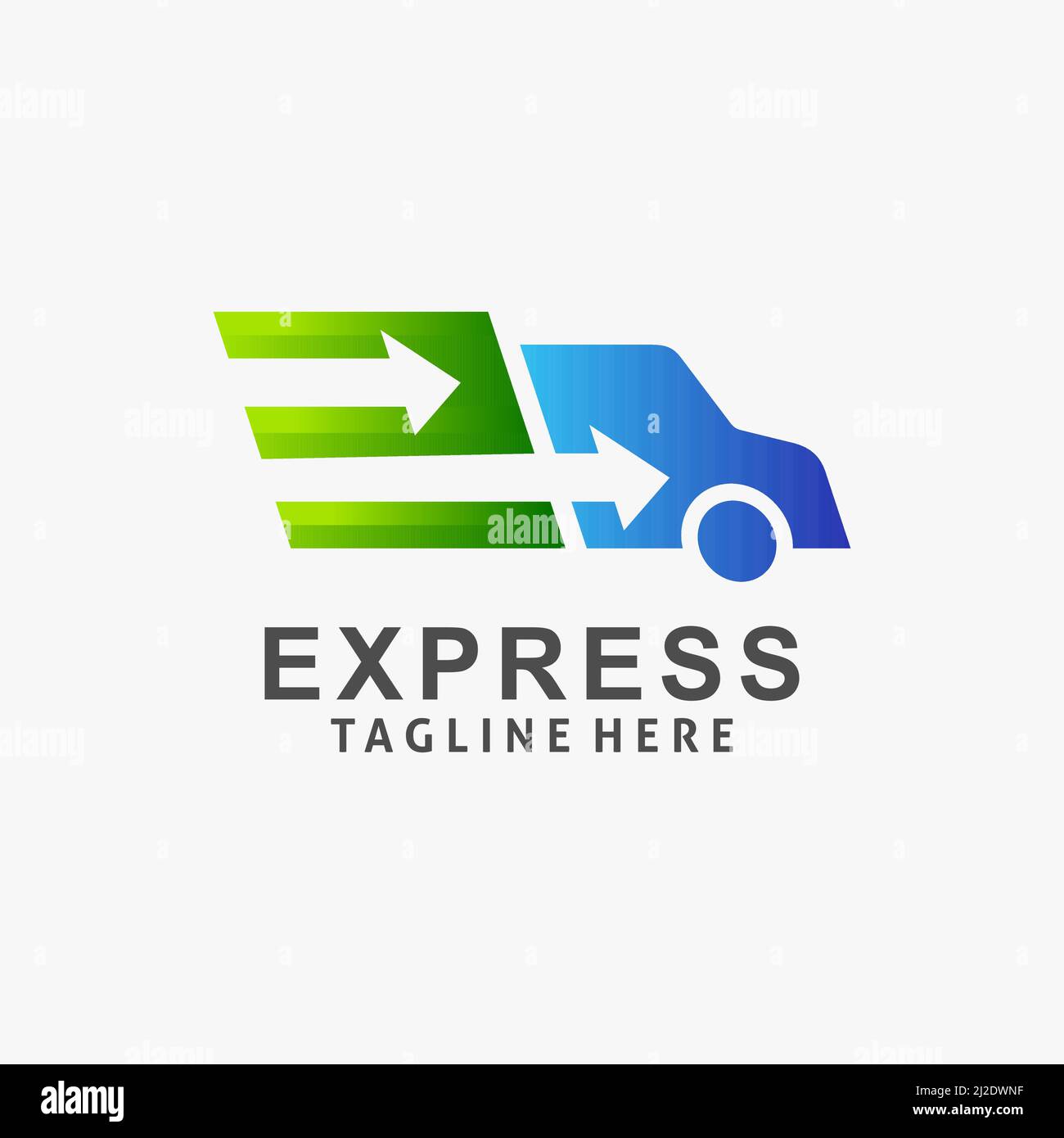Express delivery logo design Stock Vector Image & Art - Alamy