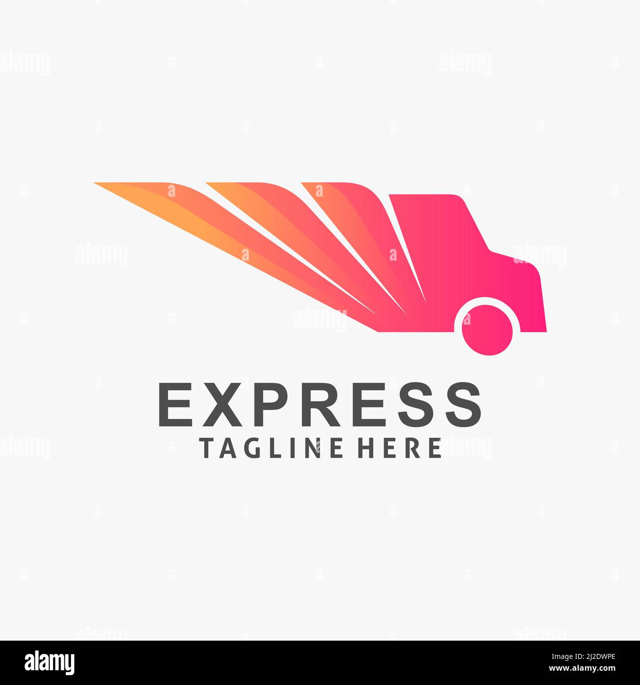 Express delivery logo design Stock Vector Image & Art - Alamy