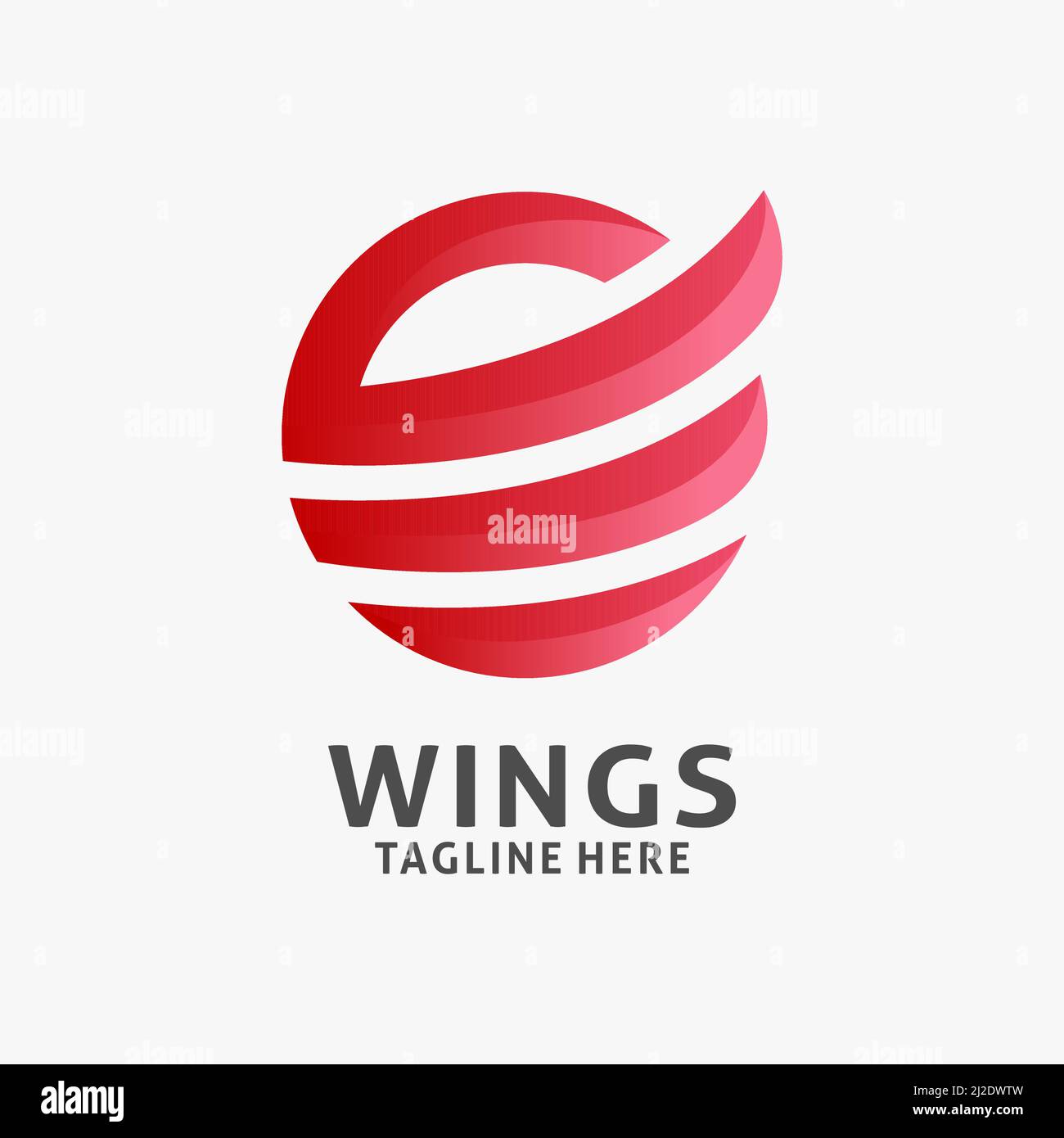 Air circle logo hi-res stock photography and images - Alamy