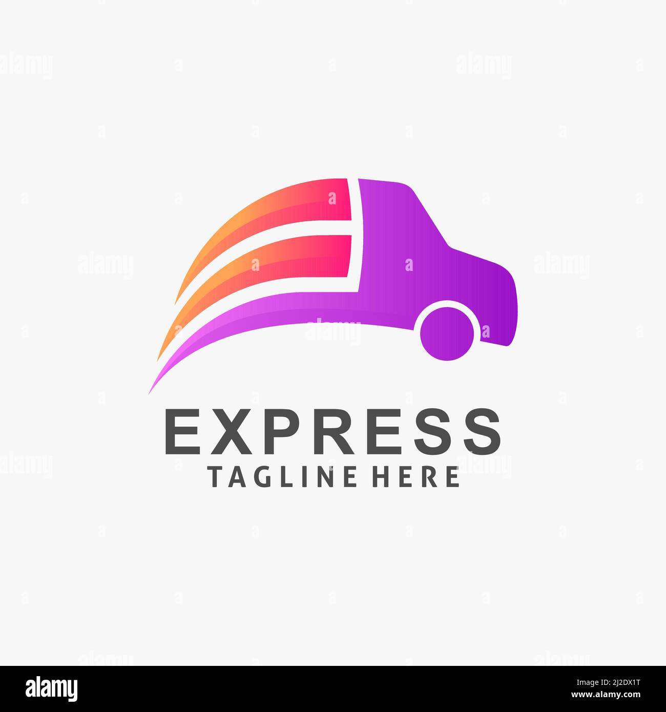 Express delivery logo design Stock Vector Image & Art - Alamy